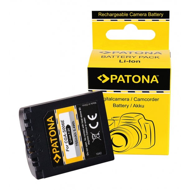 Battery PANASONIC LUMIX DMC-FZ50, FZ7, FZ8 CGR-S006 - Panasonic ... Battery PANASONIC LUMIX DMC-FZ50, FZ7, FZ8 CGR-S006 - Panasonic ...